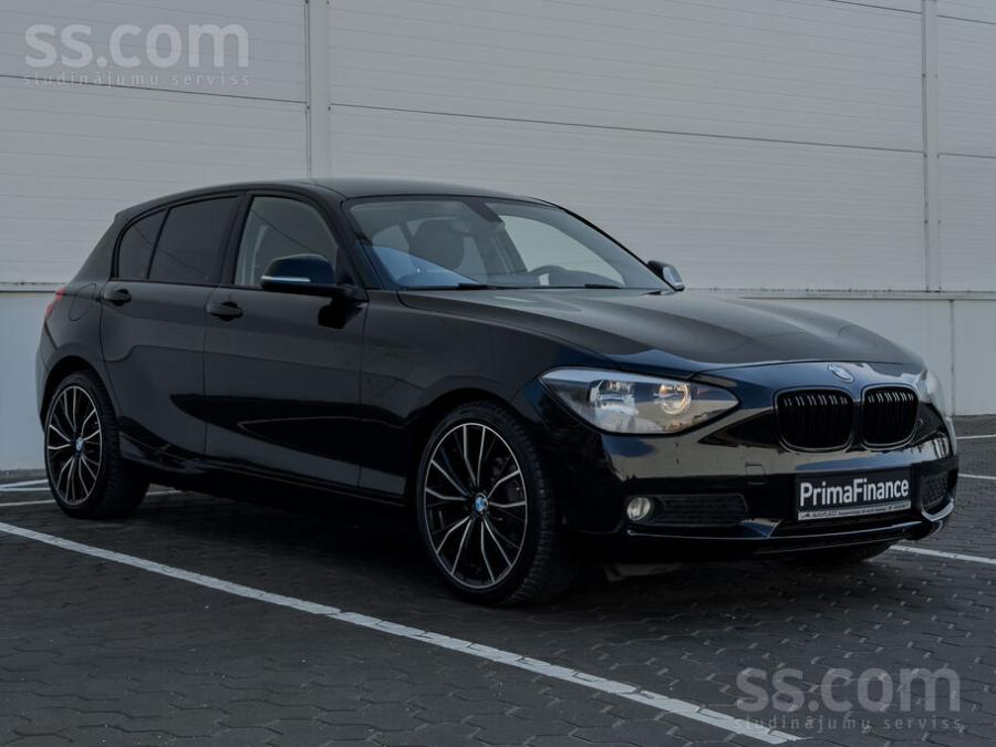 Melns BMW 118 2014 Rīga, ar dzinēja tilpumu 2.00 L un nobraukumu 0 tūkst. km par 8490 €, foto 4 vietnē AUTOMOTO.COM.LV
