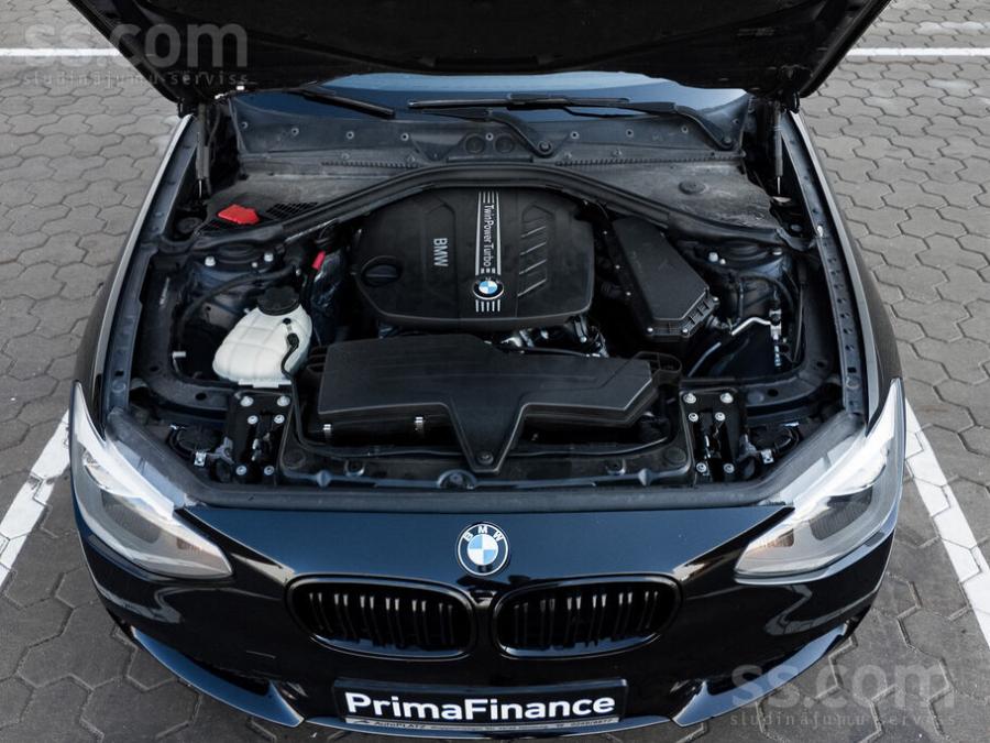 Melns BMW 118 2014 Rīga, ar dzinēja tilpumu 2.00 L un nobraukumu 0 tūkst. km par 8490 €, foto 14 vietnē AUTOMOTO.COM.LV
