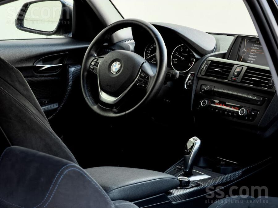 Melns BMW 118 2014 Rīga, ar dzinēja tilpumu 2.00 L un nobraukumu 0 tūkst. km par 8490 €, foto 19 vietnē AUTOMOTO.COM.LV