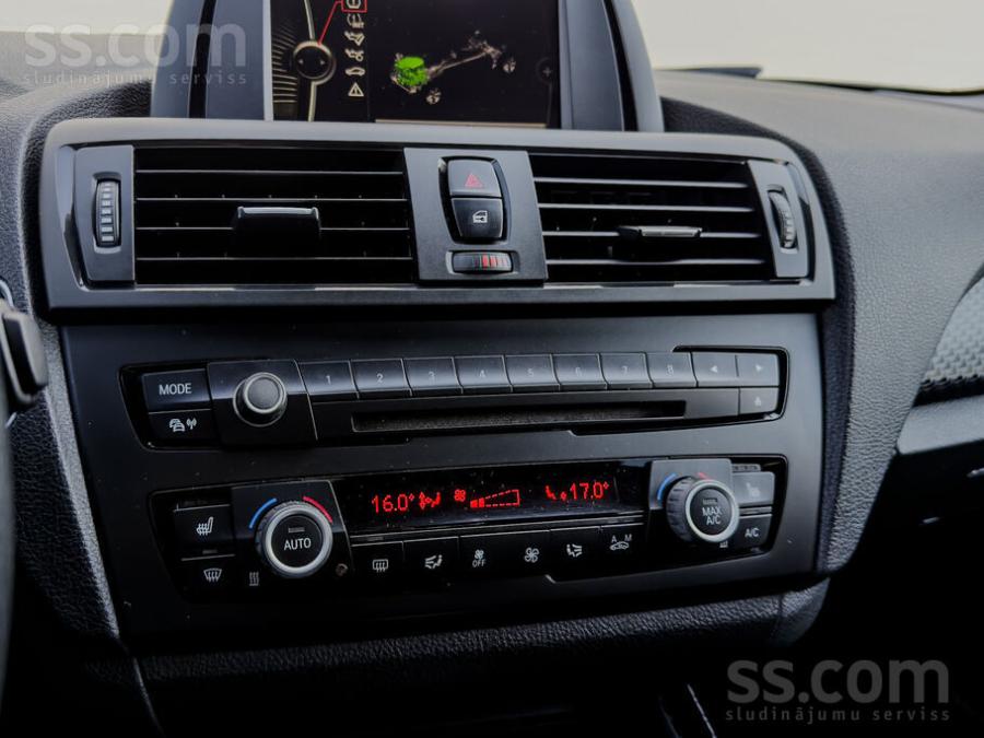 Melns BMW 118 2014 Rīga, ar dzinēja tilpumu 2.00 L un nobraukumu 0 tūkst. km par 8490 €, foto 33 vietnē AUTOMOTO.COM.LV