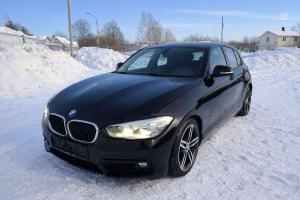 Black BMW 118 2015 in Siauliai, with an engine capacity of 2.00 L and mileage of 242 thousand km for 6400 €, photo  on AUTOMOTO.COM.LV