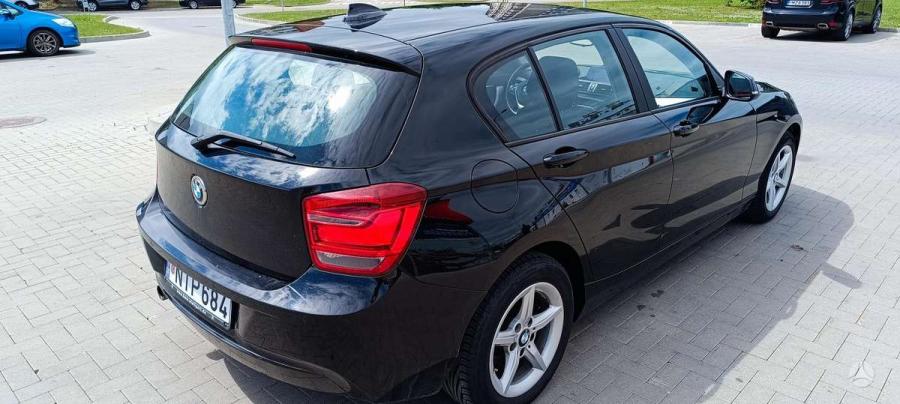 Melns BMW 118 2015 Telšiai, ar dzinēja tilpumu 2.00 L un nobraukumu 274 tūkst. km par 5200 €, foto 8 vietnē AUTOMOTO.COM.LV