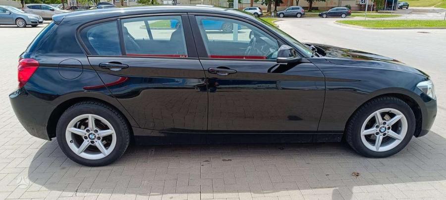 Melns BMW 118 2015 Telšiai, ar dzinēja tilpumu 2.00 L un nobraukumu 274 tūkst. km par 5200 €, foto 9 vietnē AUTOMOTO.COM.LV