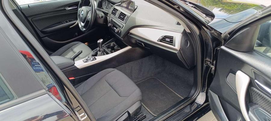 Melns BMW 118 2015 Telšiai, ar dzinēja tilpumu 2.00 L un nobraukumu 274 tūkst. km par 5200 €, foto 12 vietnē AUTOMOTO.COM.LV