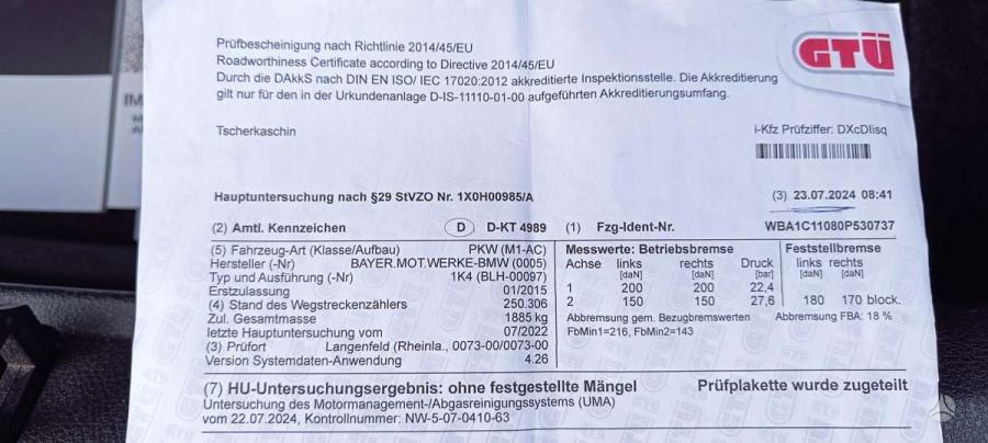 Melns BMW 118 2015 Telšiai, ar dzinēja tilpumu 2.00 L un nobraukumu 274 tūkst. km par 5200 €, foto 17 vietnē AUTOMOTO.COM.LV