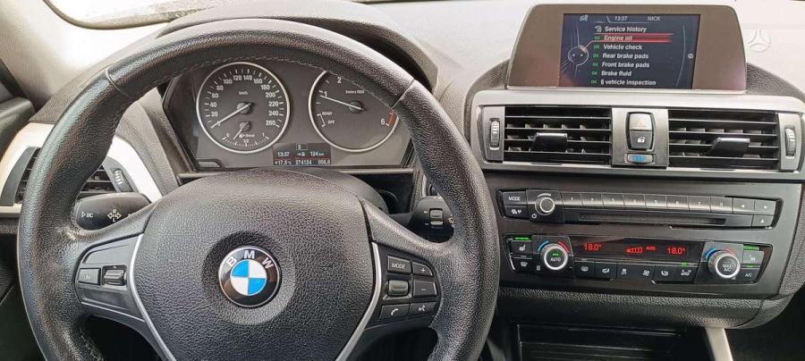 Melns BMW 118 2015 Telšiai, ar dzinēja tilpumu 2.00 L un nobraukumu 274 tūkst. km par 5200 €, foto 22 vietnē AUTOMOTO.COM.LV