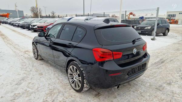 Melns BMW 118 2016 Marijampole, ar dzinēja tilpumu 2.00 L un nobraukumu 214 tūkst. km par 7690 €, foto 6 vietnē AUTOMOTO.COM.LV
