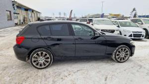 Black BMW 118 2016 in Marijampole, with an engine capacity of 2.00 L and mileage of 214 thousand km for 7690 €, photo 9 on AUTOMOTO.COM.LV