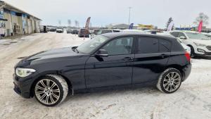 Black BMW 118 2016 in Marijampole, with an engine capacity of 2.00 L and mileage of 214 thousand km for 7690 €, photo 10 on AUTOMOTO.COM.LV