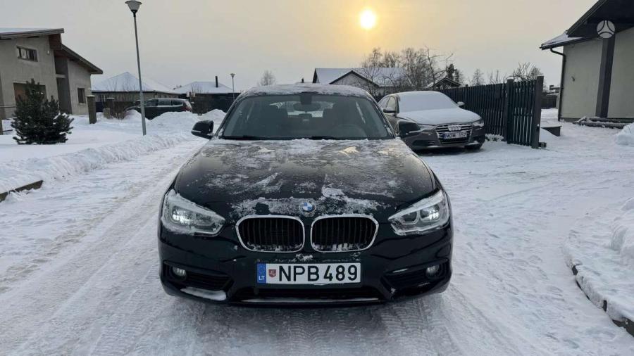 Melns BMW 118 2016 Kėdainiai, ar dzinēja tilpumu 2.00 L un nobraukumu 216 tūkst. km par 7350 €, foto 1 vietnē AUTOMOTO.COM.LV