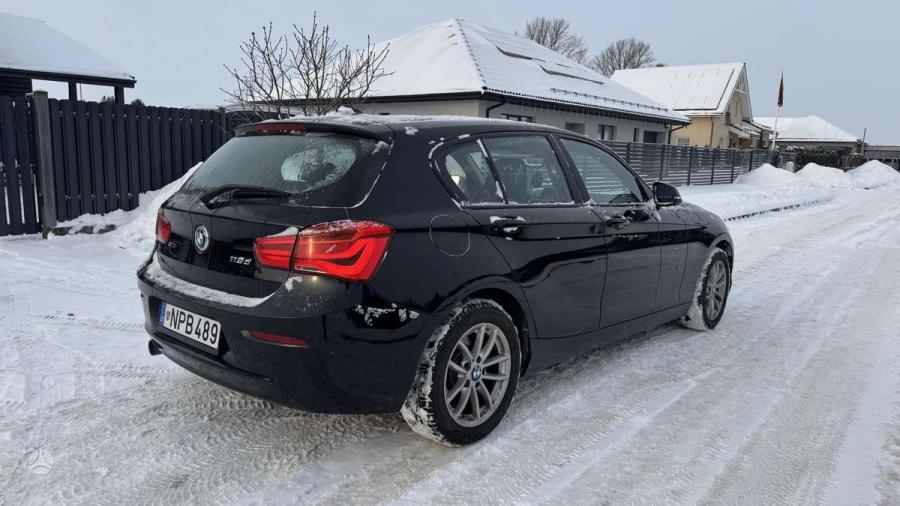 Melns BMW 118 2016 Kėdainiai, ar dzinēja tilpumu 2.00 L un nobraukumu 216 tūkst. km par 7350 €, foto 3 vietnē AUTOMOTO.COM.LV