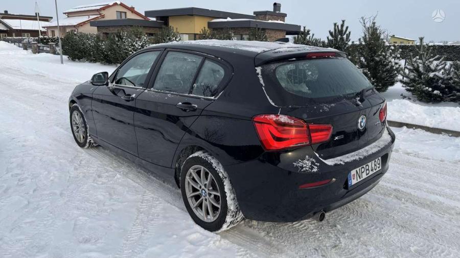 Melns BMW 118 2016 Kėdainiai, ar dzinēja tilpumu 2.00 L un nobraukumu 216 tūkst. km par 7350 €, foto 5 vietnē AUTOMOTO.COM.LV