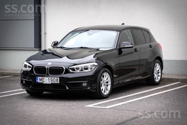 Melns BMW 118 2016 Rīga, ar dzinēja tilpumu 2.00 L un nobraukumu 223 tūkst. km par 9450 €, foto 1 vietnē AUTOMOTO.COM.LV