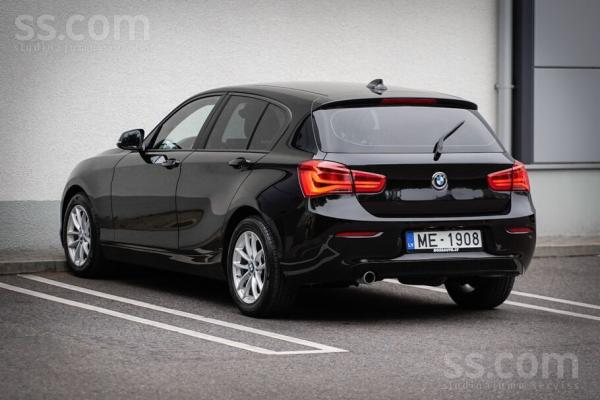 Melns BMW 118 2016 Rīga, ar dzinēja tilpumu 2.00 L un nobraukumu 223 tūkst. km par 9450 €, foto 4 vietnē AUTOMOTO.COM.LV