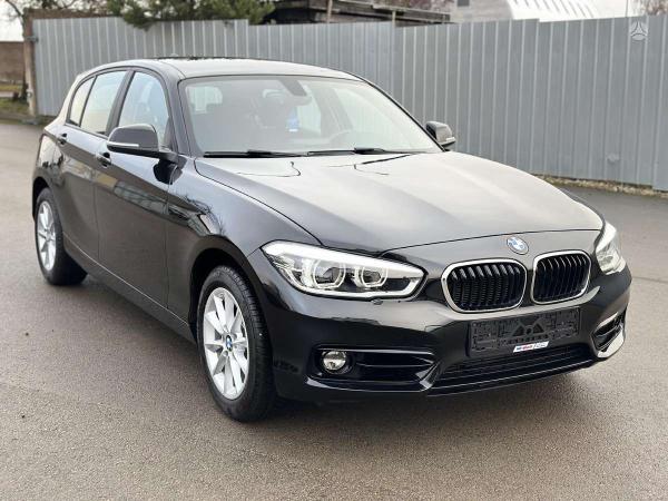 Black BMW 118 2017 in Telschi, with an engine capacity of 2.00 L and mileage of 140 thousand km for 11200 €, photo 1 on AUTOMOTO.COM.LV