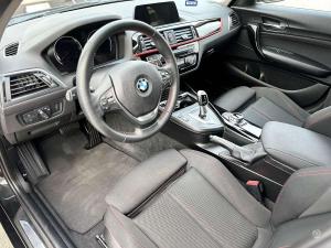 Black BMW 118 2017 in Telschi, with an engine capacity of 2.00 L and mileage of 140 thousand km for 11200 €, photo 9 on AUTOMOTO.COM.LV