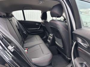 Black BMW 118 2017 in Telschi, with an engine capacity of 2.00 L and mileage of 140 thousand km for 11200 €, photo 15 on AUTOMOTO.COM.LV