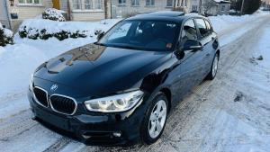 Black BMW 118 2017 in Prienai, with an engine capacity of 2.00 L and mileage of 245 thousand km for 8199 €, photo  on AUTOMOTO.COM.LV