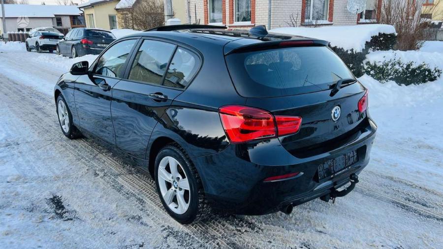 Melns BMW 118 2017 Prienai, ar dzinēja tilpumu 2.00 L un nobraukumu 245 tūkst. km par 8199 €, foto 3 vietnē AUTOMOTO.COM.LV