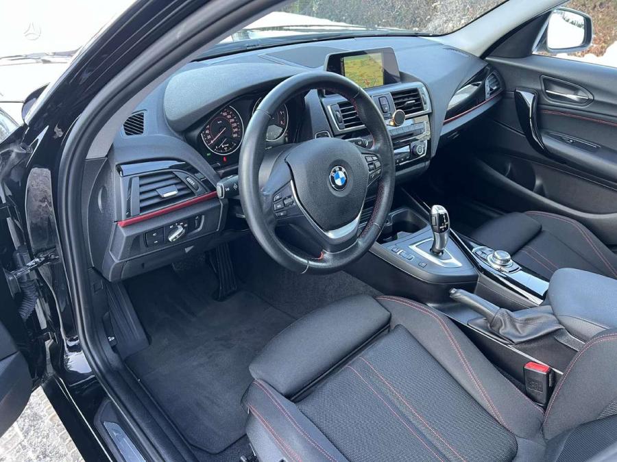Melns BMW 118 2017 Prienai, ar dzinēja tilpumu 2.00 L un nobraukumu 245 tūkst. km par 8199 €, foto 17 vietnē AUTOMOTO.COM.LV