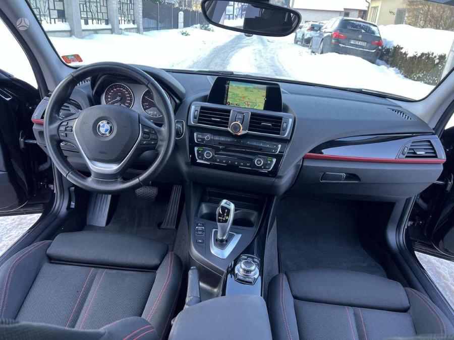 Melns BMW 118 2017 Prienai, ar dzinēja tilpumu 2.00 L un nobraukumu 245 tūkst. km par 8199 €, foto 26 vietnē AUTOMOTO.COM.LV
