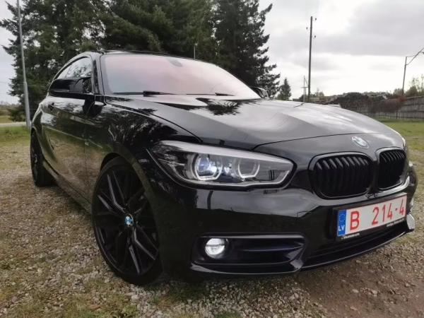 Melns BMW 118 2017 Kuldīga, ar dzinēja tilpumu 2.00 L un nobraukumu 230 tūkst. km par 13900 €, foto 3 vietnē AUTOMOTO.COM.LV
