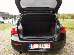 Melns BMW 118 2017 Kuldīga, ar dzinēja tilpumu 2.00 L un nobraukumu 230 tūkst. km par 13900 €, foto 9 vietnē AUTOMOTO.COM.LV