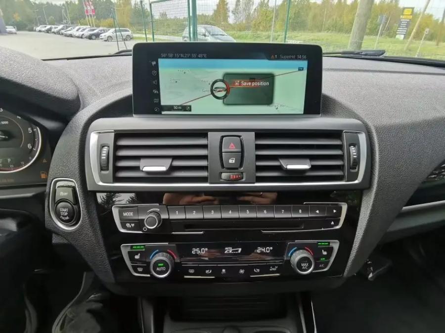 Melns BMW 118 2017 Kuldīga, ar dzinēja tilpumu 2.00 L un nobraukumu 230 tūkst. km par 13900 €, foto 13 vietnē AUTOMOTO.COM.LV