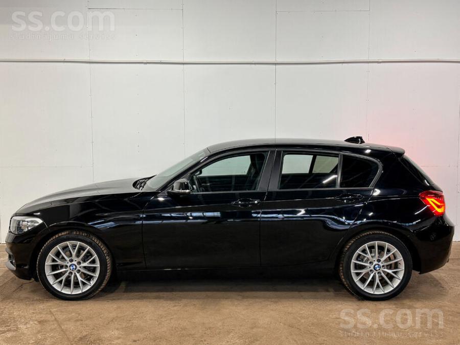 Melns BMW 118 2018 Jūrmala, ar dzinēja tilpumu 1.50 L un nobraukumu 218 tūkst. km par 11995 €, foto 5 vietnē AUTOMOTO.COM.LV