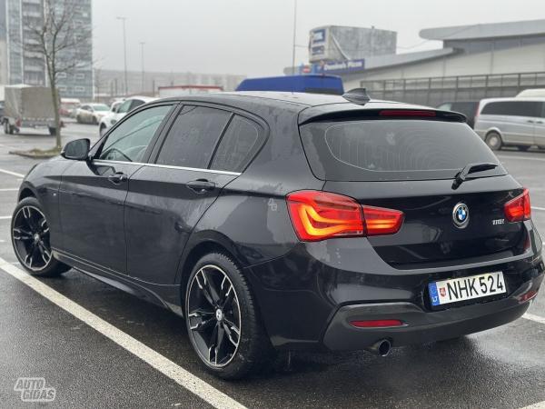 Melns BMW 118 2018 Viļņa, ar dzinēja tilpumu 1.50 L un nobraukumu 100 tūkst. km par 16500 €, foto 5 vietnē AUTOMOTO.COM.LV