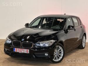 Black BMW 118 2018 in Jurmala, with an engine capacity of 1.50 L and mileage of 218 thousand km for 10950 €, photo  on AUTOMOTO.COM.LV