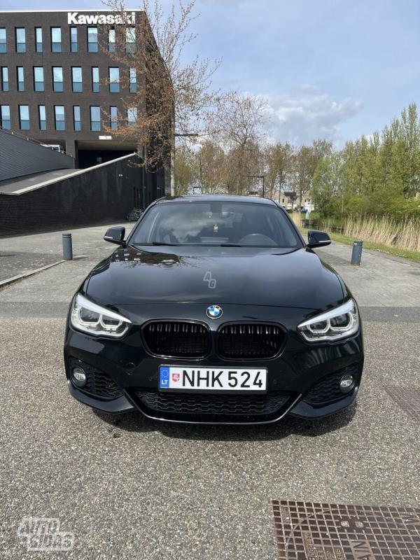 Melns BMW 118 2018 Viļņa, ar dzinēja tilpumu 1.50 L un nobraukumu 107 tūkst. km par 15950 €, foto 3 vietnē AUTOMOTO.COM.LV
