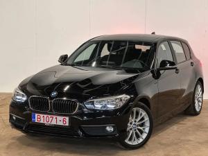 Black BMW 118 2018 in Jurmala, with an engine capacity of 1.50 L and mileage of 218 thousand km for 10950 €, photo  on AUTOMOTO.COM.LV