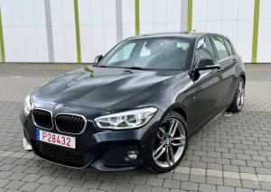 Melns BMW 118 2018 Viļņa, ar dzinēja tilpumu 1.50 L un nobraukumu 280 tūkst. km par 10650 €, foto  vietnē AUTOMOTO.COM.LV