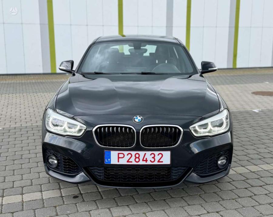 Melns BMW 118 2018 Viļņa, ar dzinēja tilpumu 1.50 L un nobraukumu 280 tūkst. km par 10650 €, foto 6 vietnē AUTOMOTO.COM.LV