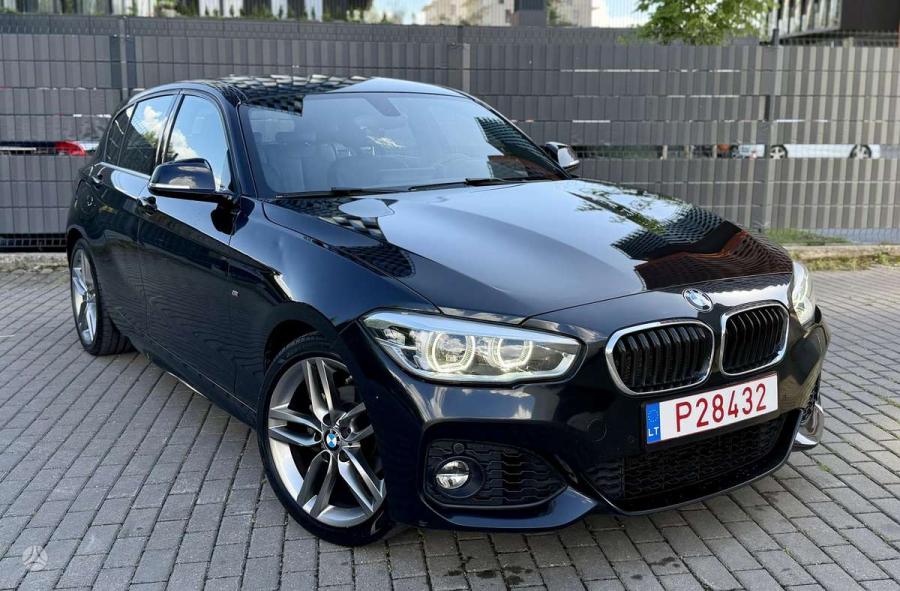 Melns BMW 118 2018 Viļņa, ar dzinēja tilpumu 1.50 L un nobraukumu 280 tūkst. km par 10650 €, foto 12 vietnē AUTOMOTO.COM.LV