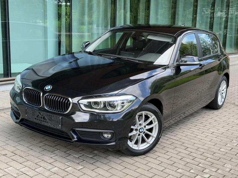 Melns BMW 118 2018 Kauņa, ar dzinēja tilpumu 1.50 L un nobraukumu 126 tūkst. km par 10700 €, foto 8 vietnē AUTOMOTO.COM.LV