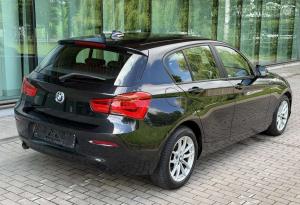 Melns BMW 118 2018 Kauņa, ar dzinēja tilpumu 1.50 L un nobraukumu 126 tūkst. km par 10700 €, foto 10 vietnē AUTOMOTO.COM.LV