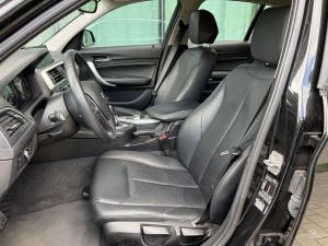Melns BMW 118 2018 Kauņa, ar dzinēja tilpumu 1.50 L un nobraukumu 126 tūkst. km par 10700 €, foto 19 vietnē AUTOMOTO.COM.LV