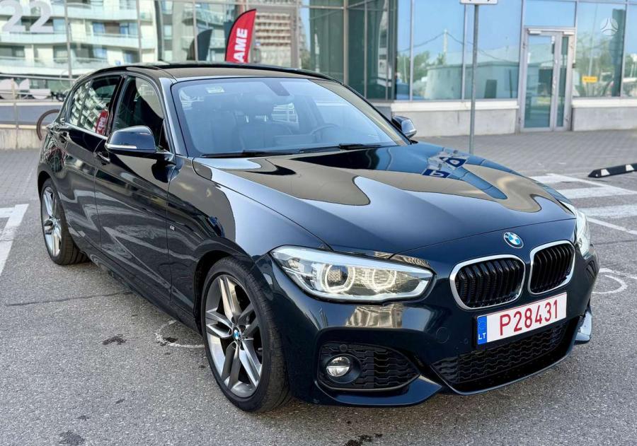 Melns BMW 118 2018 Viļņa, ar dzinēja tilpumu 1.50 L un nobraukumu 280 tūkst. km par 10200 €, foto 6 vietnē AUTOMOTO.COM.LV