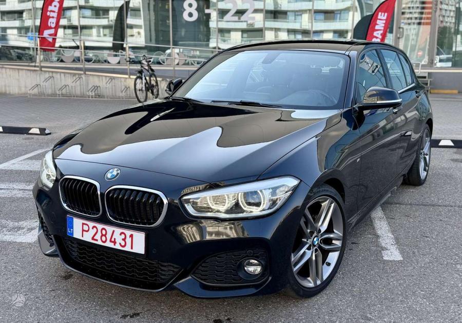 Melns BMW 118 2018 Viļņa, ar dzinēja tilpumu 1.50 L un nobraukumu 280 tūkst. km par 10200 €, foto 7 vietnē AUTOMOTO.COM.LV
