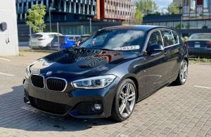 Melns BMW 118 2018 Viļņa, ar dzinēja tilpumu 1.50 L un nobraukumu 280 tūkst. km par 10200 €, foto 18 vietnē AUTOMOTO.COM.LV