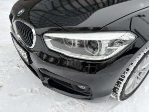 Black BMW 118 2019 in Vilnius, with an engine capacity of 1.50 L and mileage of 119 thousand km for 10900 €, photo 12 on AUTOMOTO.COM.LV