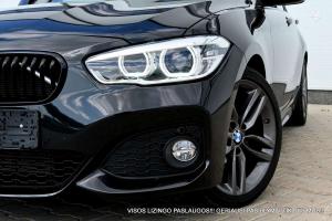 Black BMW 118 2019 in Kretinga, with an engine capacity of 2.00 L and mileage of 185 thousand km for 11999 €, photo 6 on AUTOMOTO.COM.LV