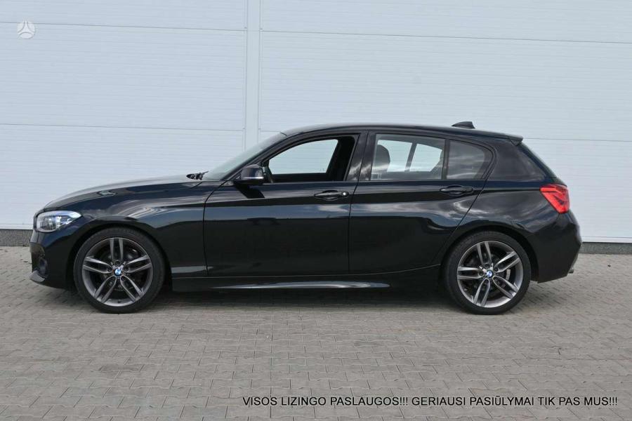 Black BMW 118 2019 in Kretinga, with an engine capacity of 2.00 L and mileage of 185 thousand km for 11999 €, photo 13 on AUTOMOTO.COM.LV