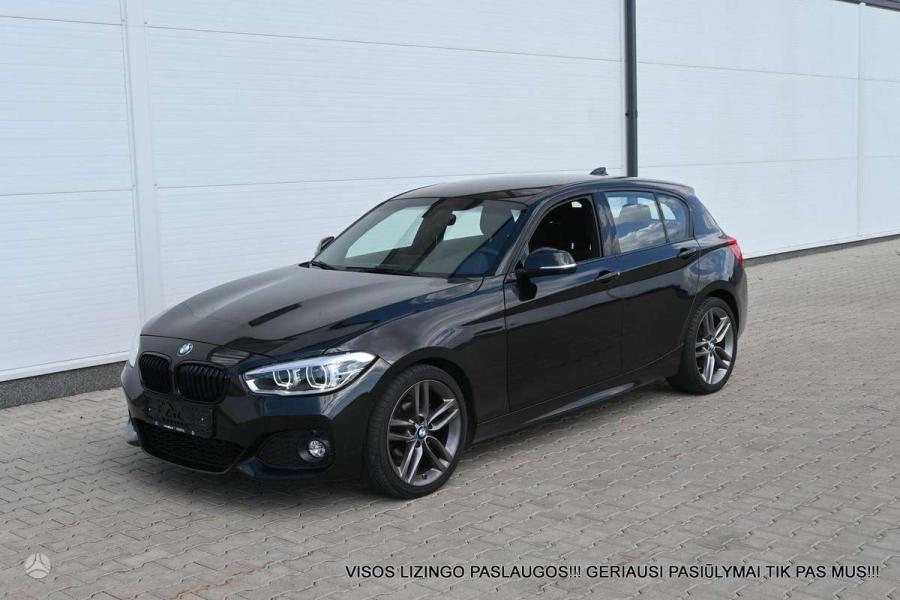 Black BMW 118 2019 in Kretinga, with an engine capacity of 2.00 L and mileage of 185 thousand km for 11999 €, photo 15 on AUTOMOTO.COM.LV