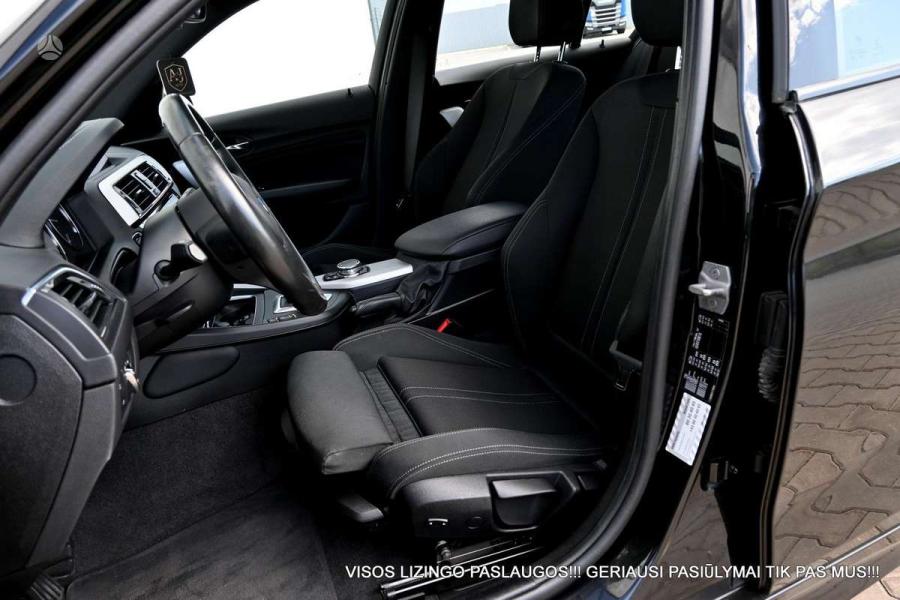 Black BMW 118 2019 in Kretinga, with an engine capacity of 2.00 L and mileage of 185 thousand km for 11999 €, photo 28 on AUTOMOTO.COM.LV