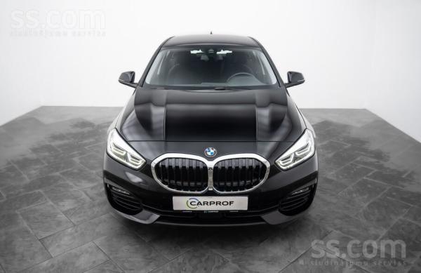 Black BMW 118 2020 in Tallinn, with an engine capacity of 1.50 L and mileage of 88 thousand km for 17999 €, photo 2 on AUTOMOTO.COM.LV