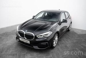 Black BMW 118 2020 in Tallinn, with an engine capacity of 1.50 L and mileage of 88 thousand km for 15999 €, photo  on AUTOMOTO.COM.LV