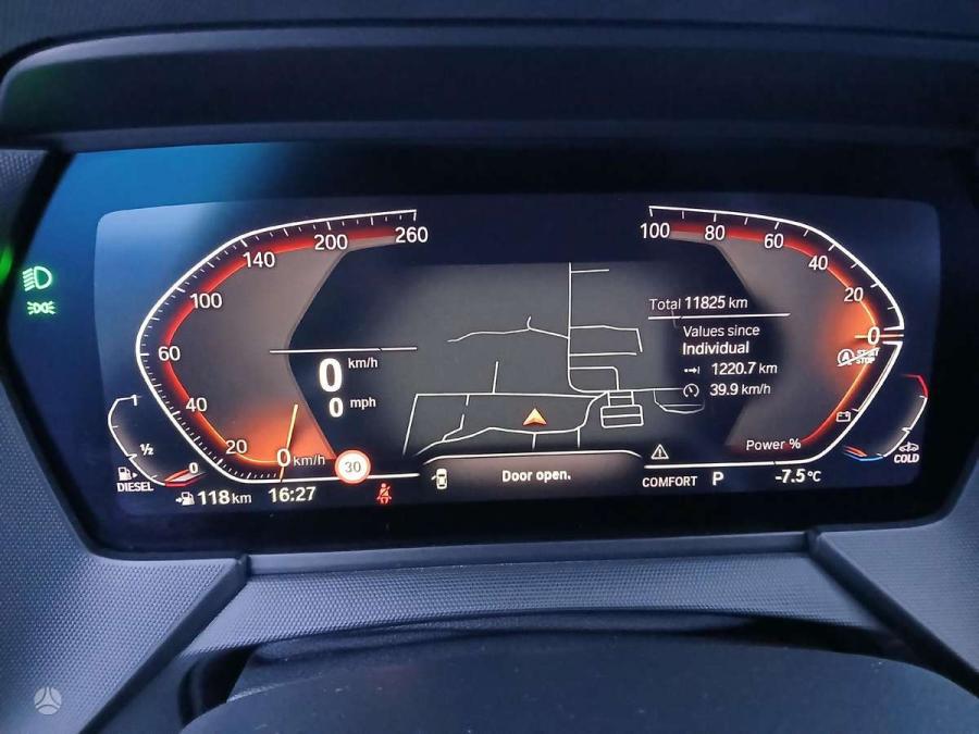 Черный БМВ 118 2023 в Таураге, объемом двигателя 2.00 л и пробегом 12 тыс. км за 21500 €, фото 16 на AUTOMOTO.COM.LV